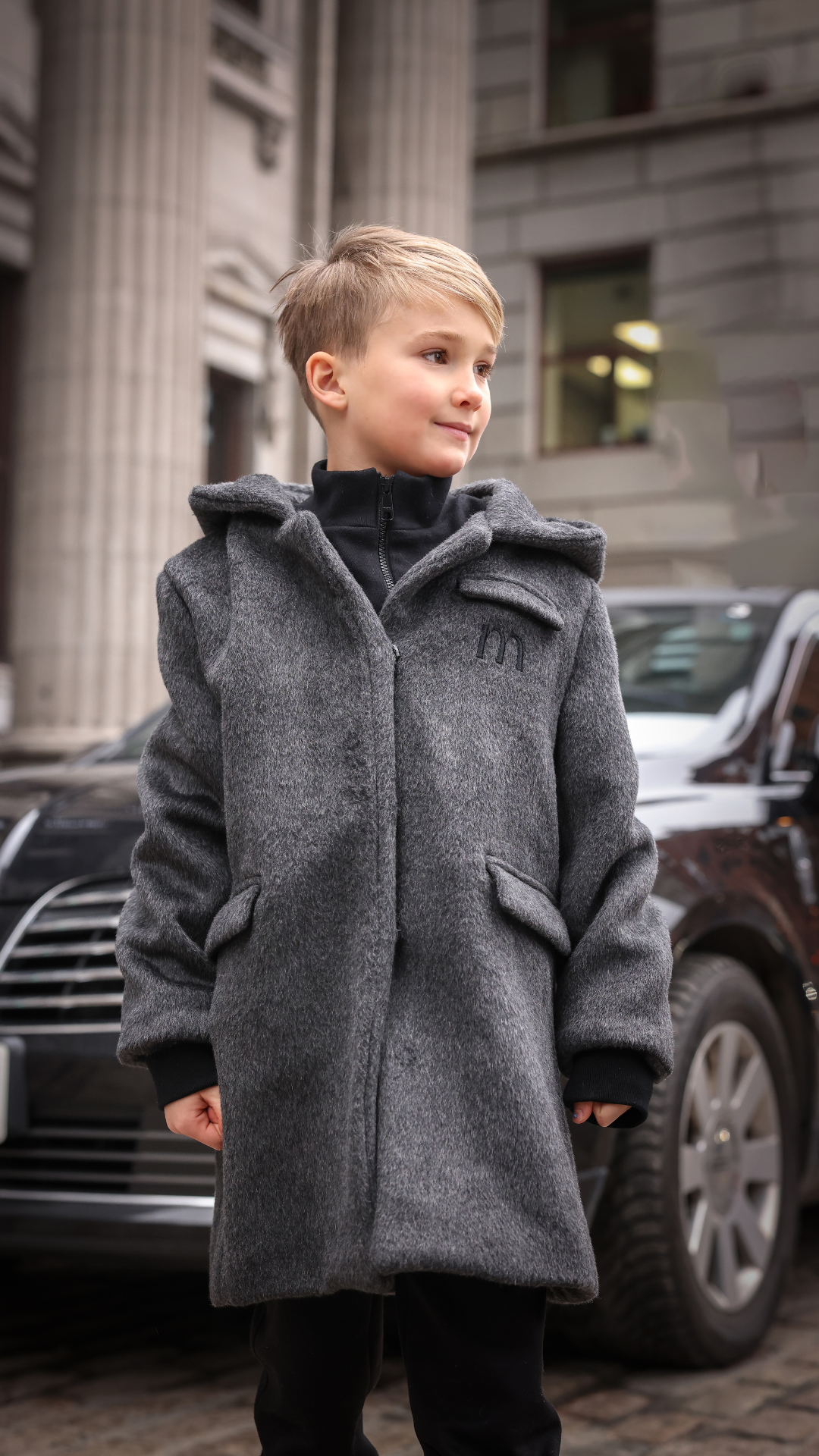 WOOL WINTER COAT - BOYS WEEKEND – Mantelouterwear